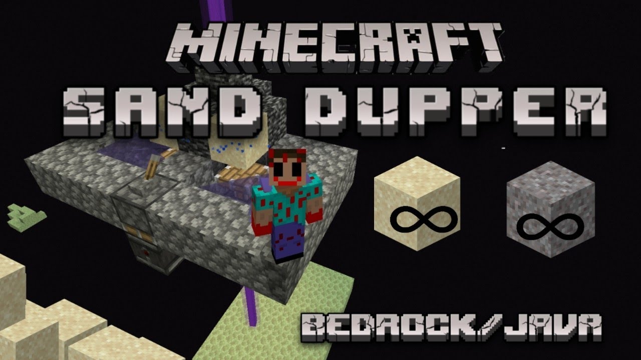 SAND FARM Tutorial For Minecraft Bedrock 1.19(Mcpe/Java/ps4-5/x-box ...