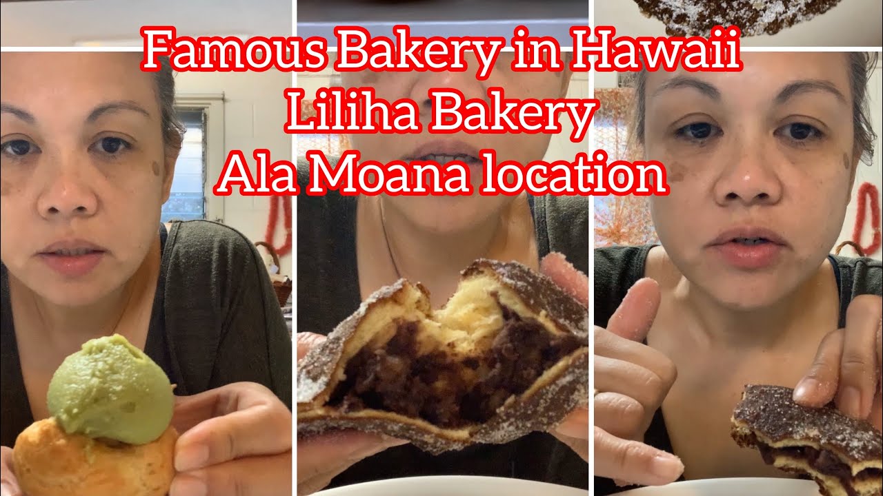 FAMOUS BAKERY IN HAWAII. LILIHA BAKERY ALA MOANA LOCATION. - YouTube