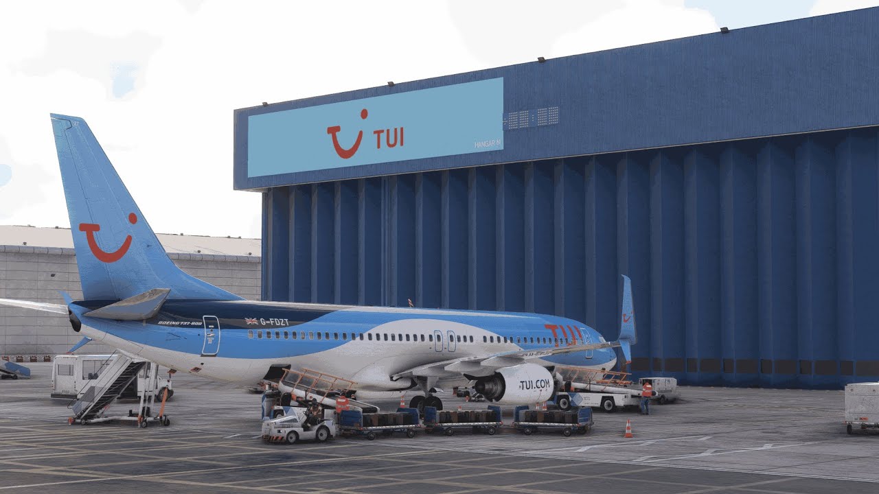 Luton to Bristol to Stansted (well... sort of) MSFS 2020 TUI UK PMDG ...