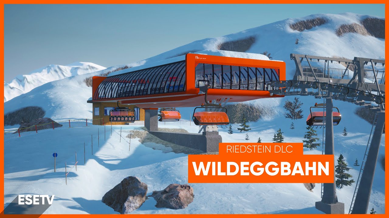 WILDEGGBAHN | Winter Resort Simulator Riedstein DLC Gameplay - YouTube