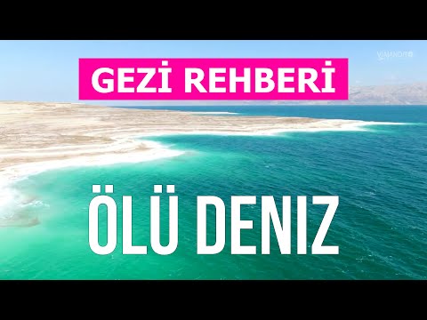 4K'da Ölü Deniz. İsrail, Ölü Deniz'i ziyaret edecek