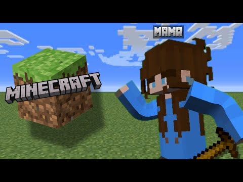 Mi MAMÁ juega MINECRAFT por PRIMERA VEZ! 😱 - YouTube