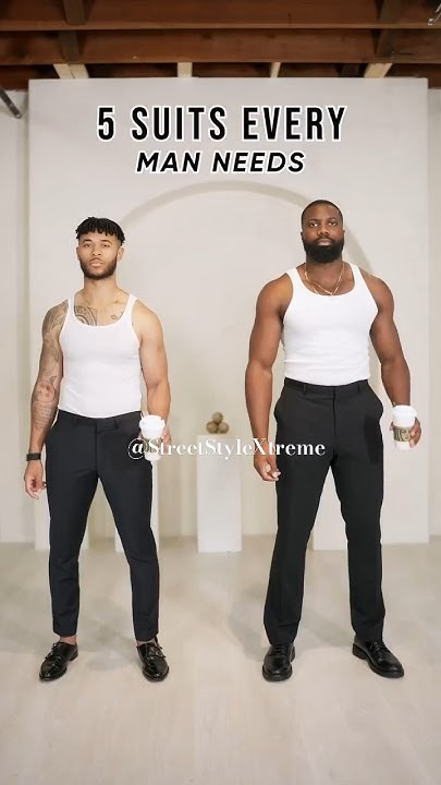 5 Suits Every Man Needs | Must watch!!!!#shorts - YouTube