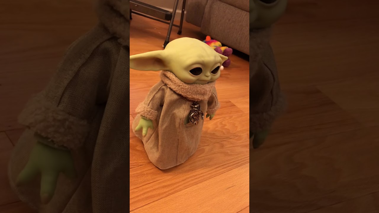 Star Wars Baby Yoda remote control toy unboxing from the Disney Store ...