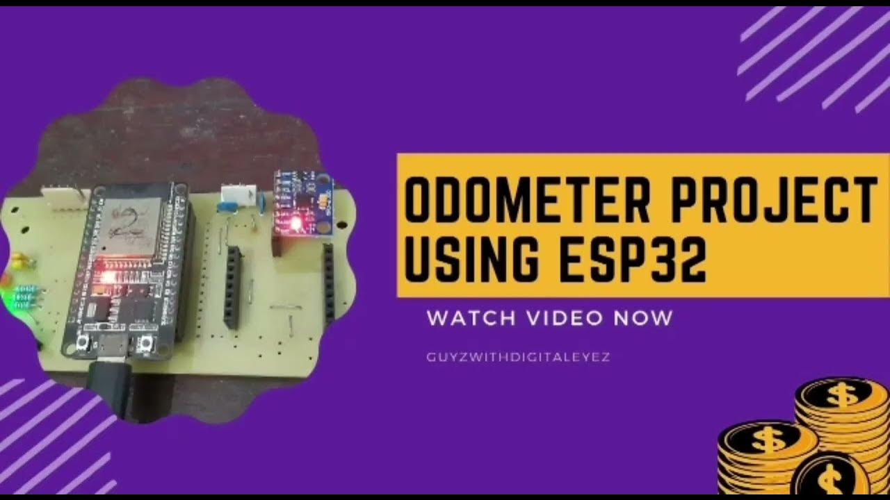 Prototype of Simple Odometer Using ESP32 with MPU6050 Acceleratormeter ...