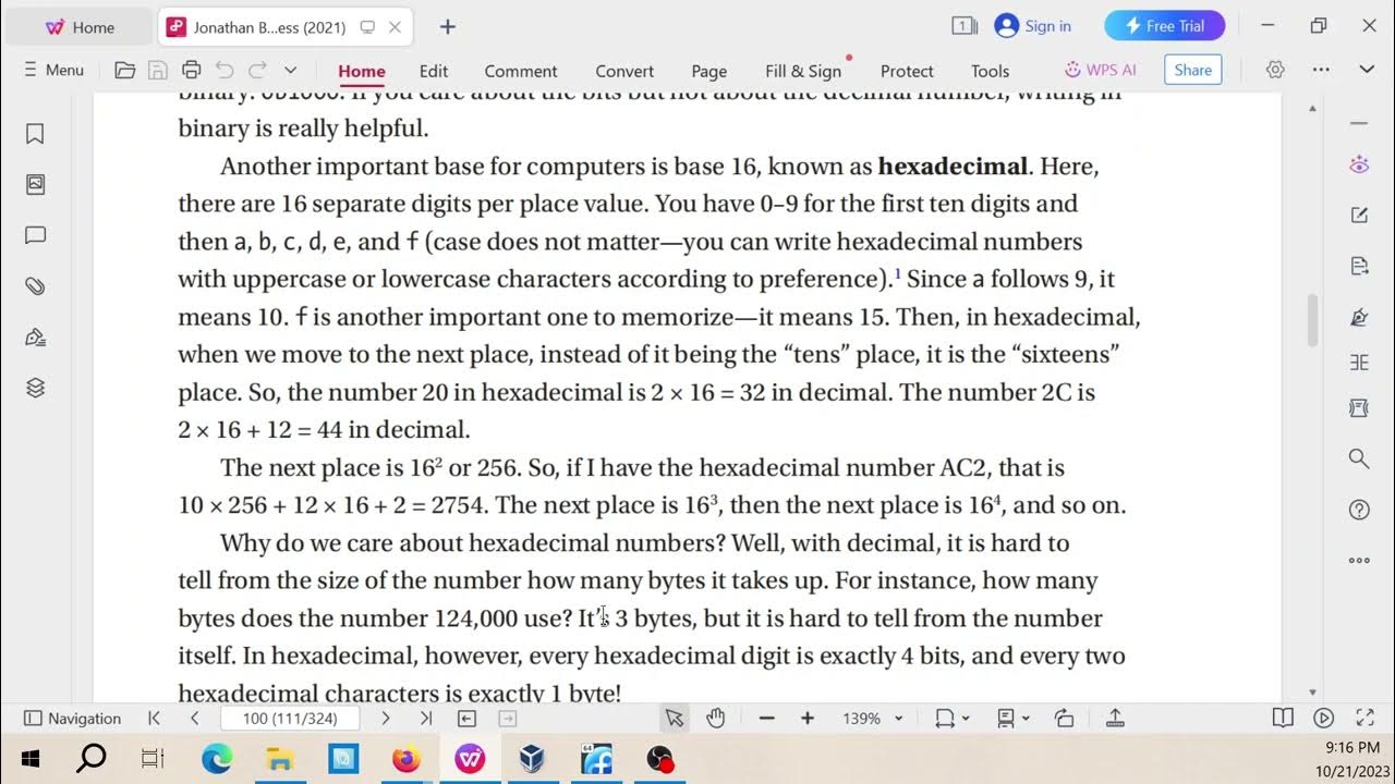 Decimal, Binary, Hexadecimal, and Octal Numbers, Learn to Program with Assembly - YouTube