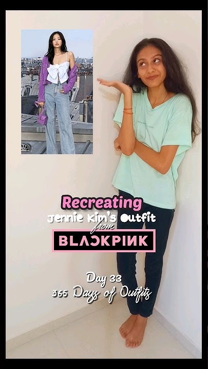 Recreating Jennie Kim's outfit from Blackpink - YouTube
