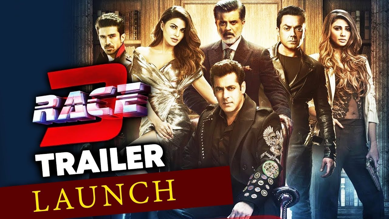 Salman Khan's 'Race 3' Trailer Launch with Entire Cast of the Movie ...
