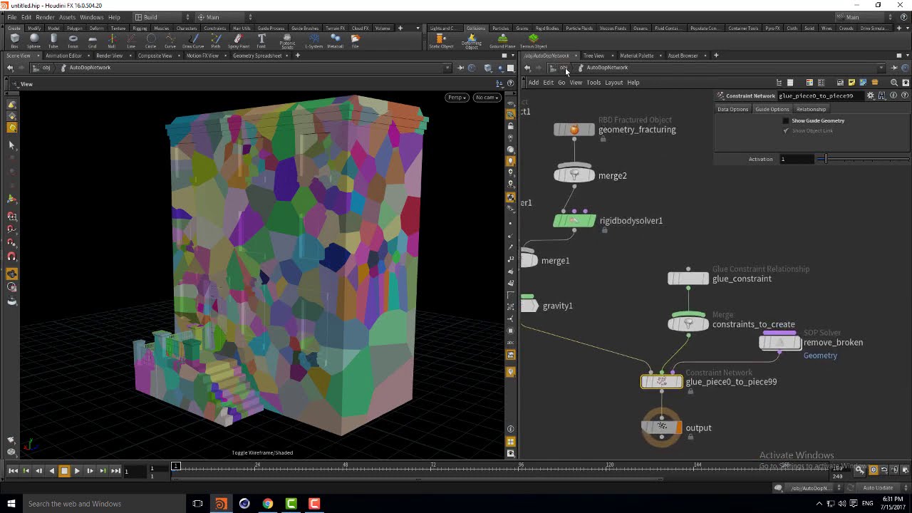 Houdini Building Destruction FX - YouTube