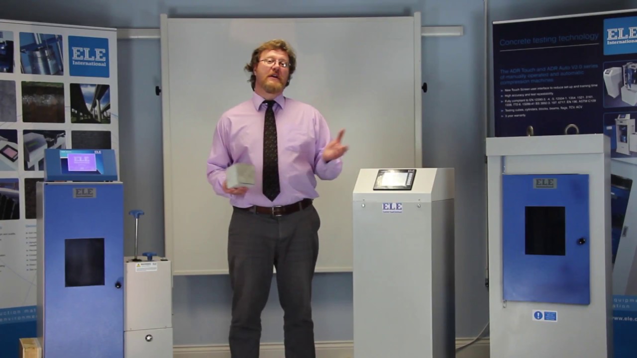 ELE ADR Auto Compression Machines with Digital Readout - YouTube