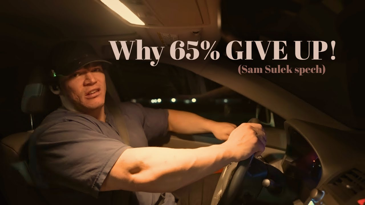 Why 65% GIVE UP! | SAM SULEK (motivation speech) - YouTube