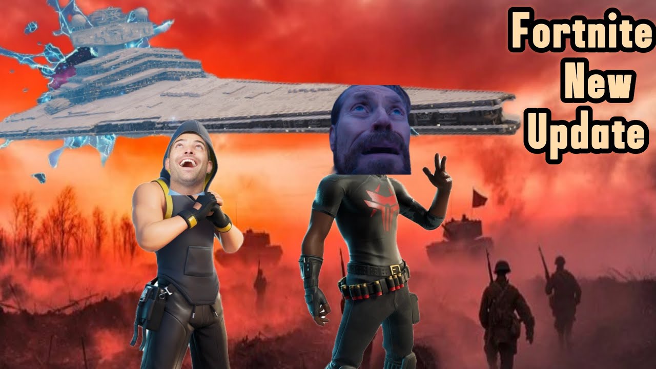 Getting to the Star Destroyer in Fortnite - YouTube