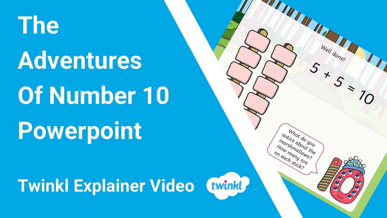 The Adventures of Number 10 PowerPoint | Early Years Maths Activities ...