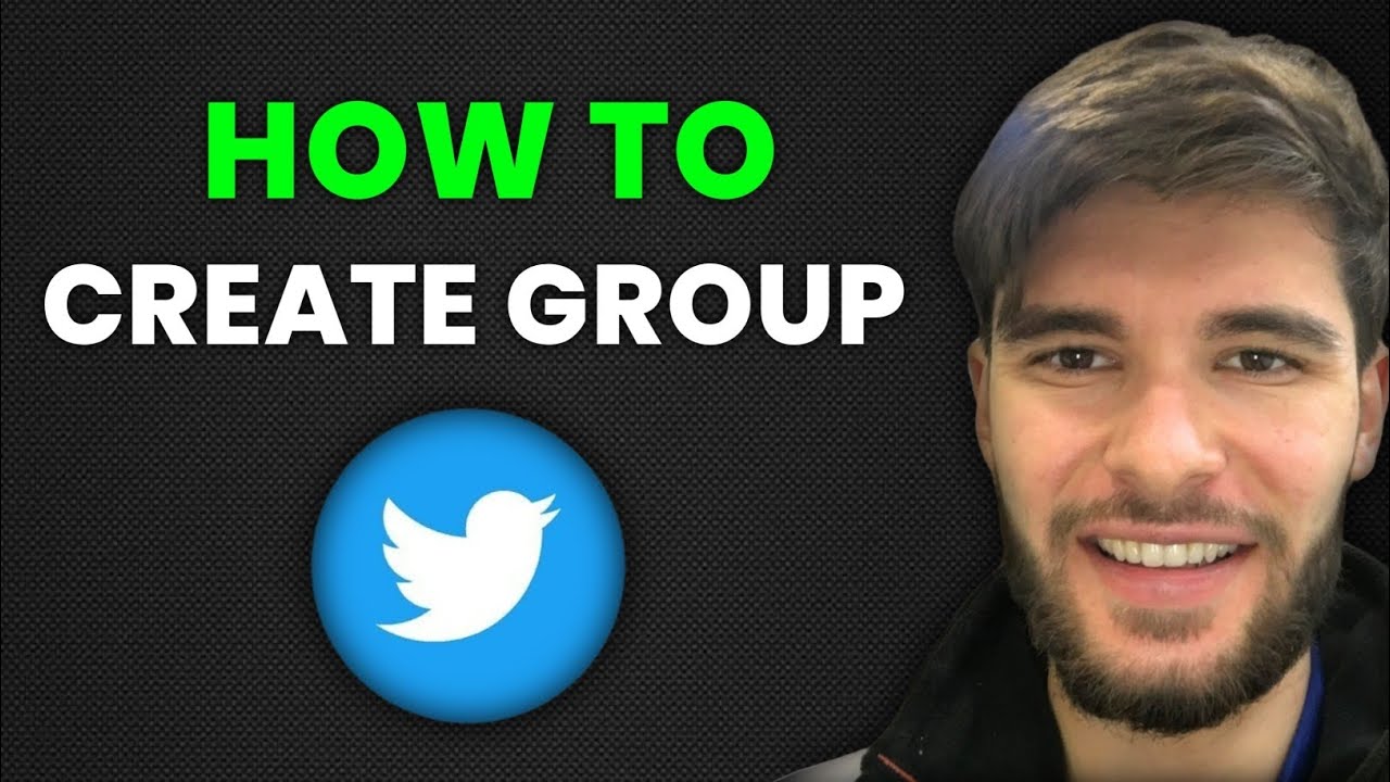 How To create Group On twitter - YouTube