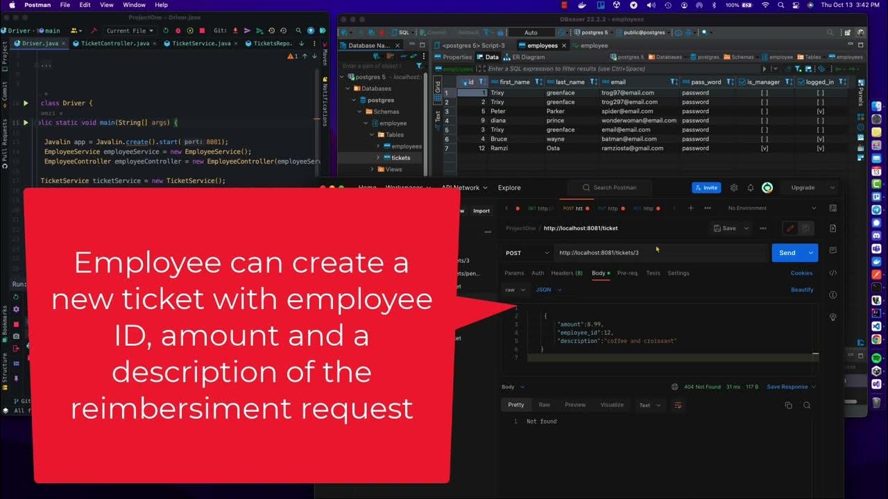 Project One Java Backend with Javalin, SQL, Postgres - YouTube