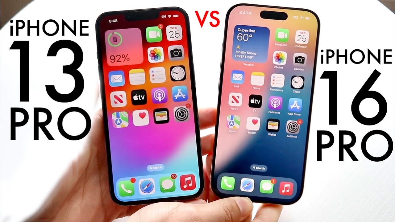 iPhone 16 Pro Vs iPhone 13 Pro! (Comparison) (Review) - YouTube