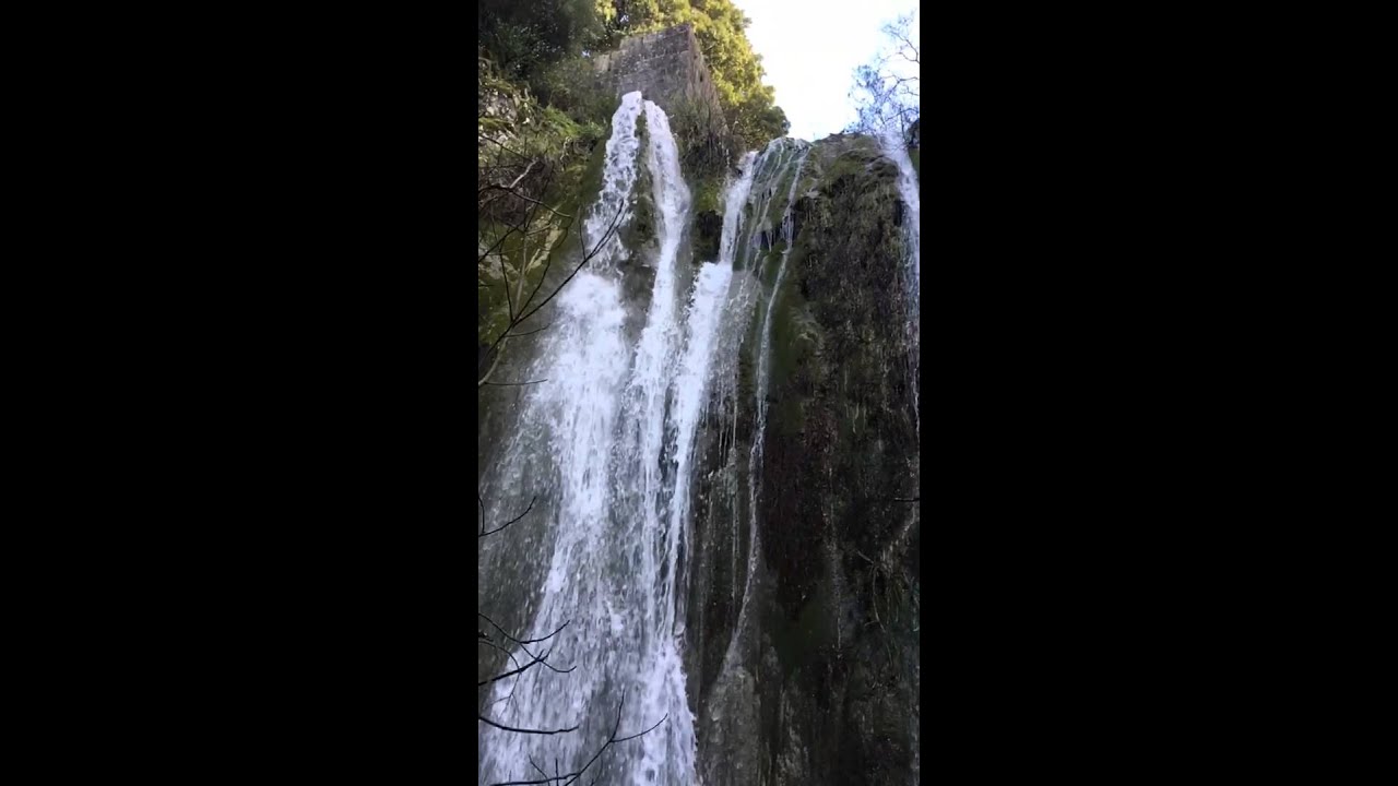 Corfu, Waterfall, Nymfes - YouTube