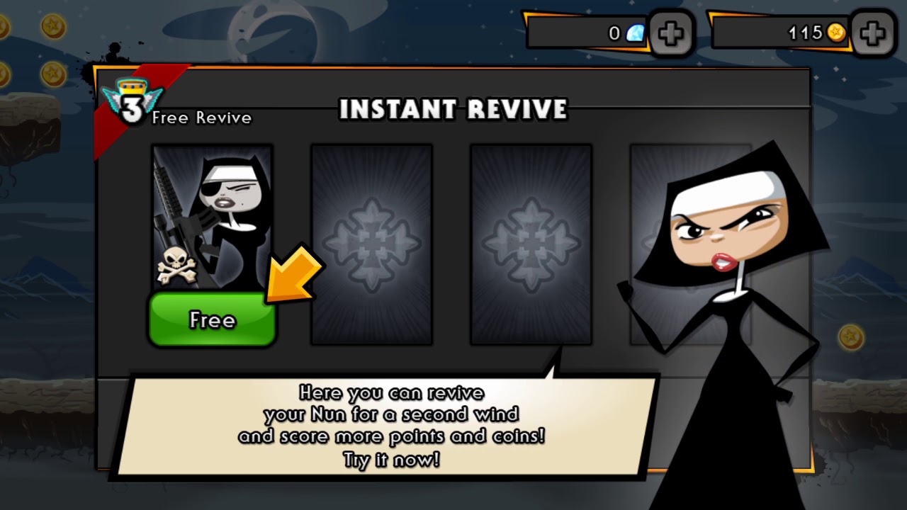 Nun Attack Run & Gun android game demo - YouTube