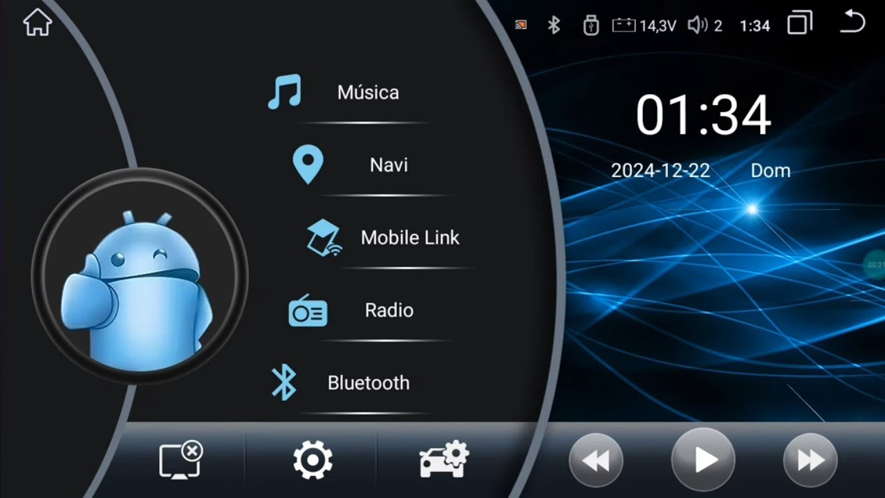 Lanzador Robot para radio android k706. Funciona en todos los firmwares hasta noviembre de 2024 ...