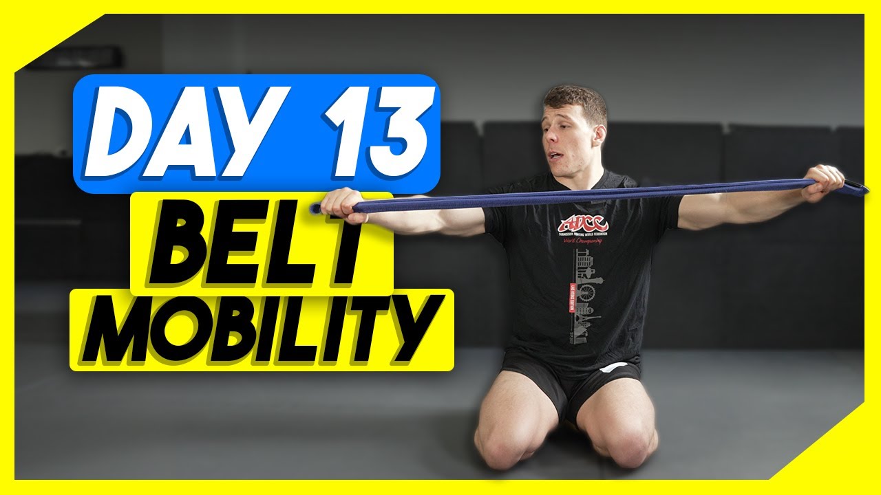 30 Day Jiujitsu Mobility Challenge | Day 13 - Belt Mobility - YouTube