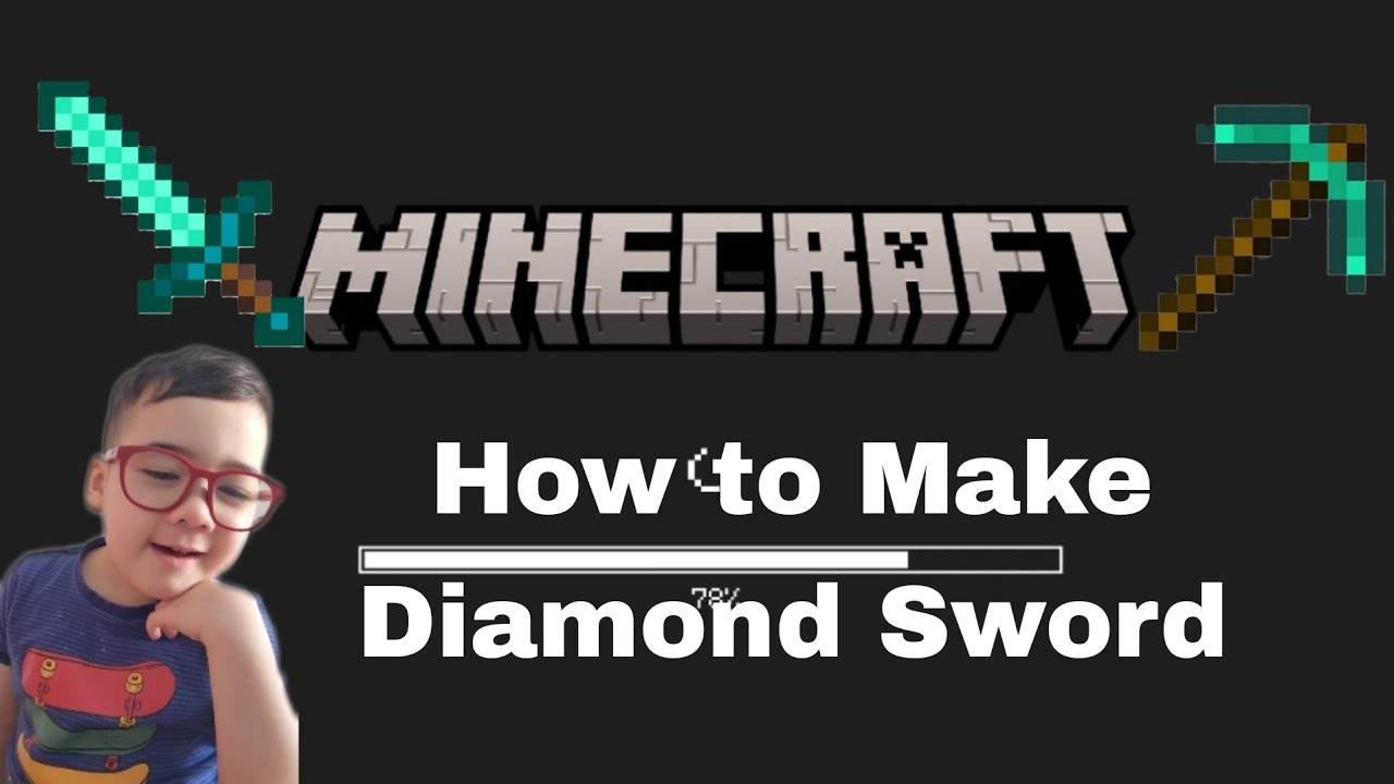 Minecraft: How to Make a Diamond Sword(2025 Tutorial) - YouTube