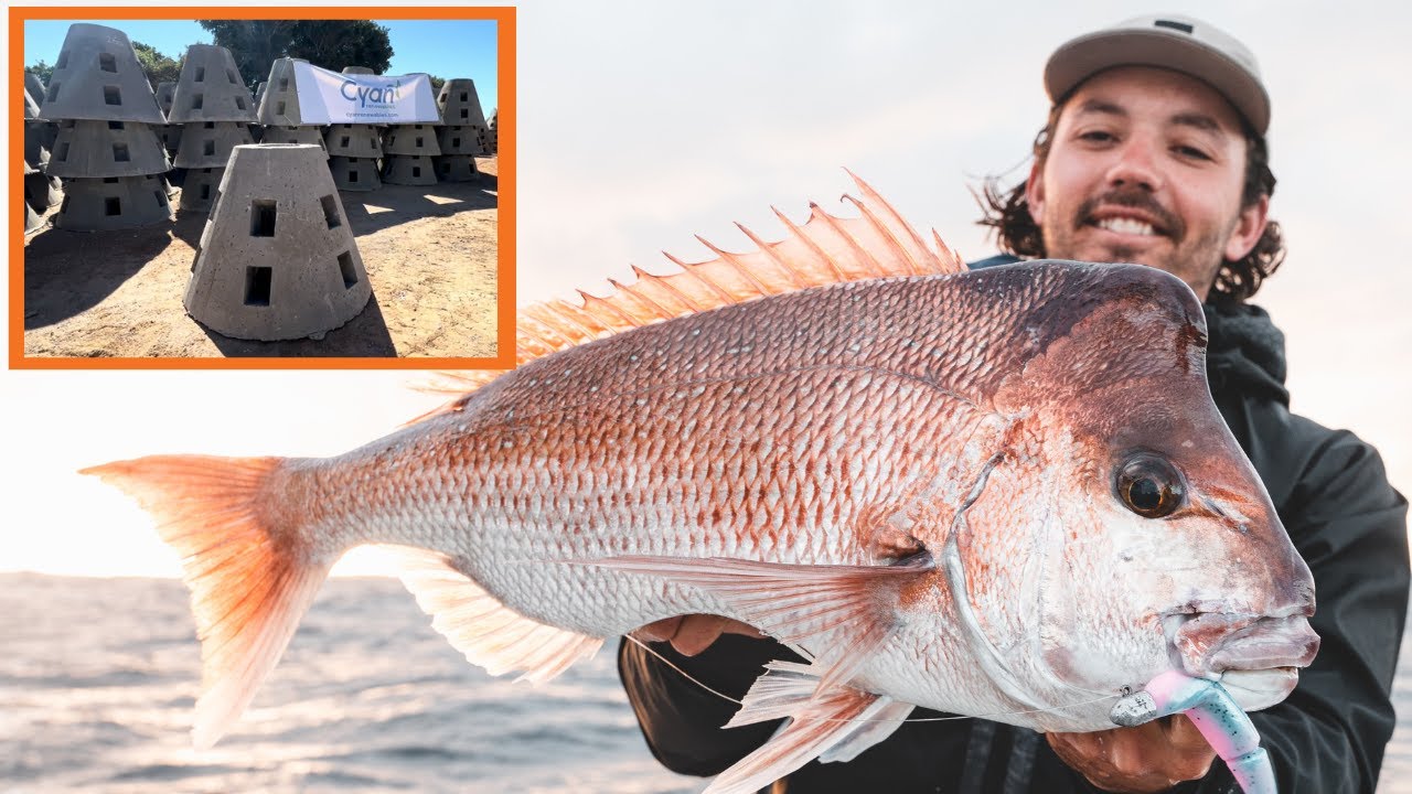 See the 300 artificial reef modules being deployed off Carnarvon! - YouTube