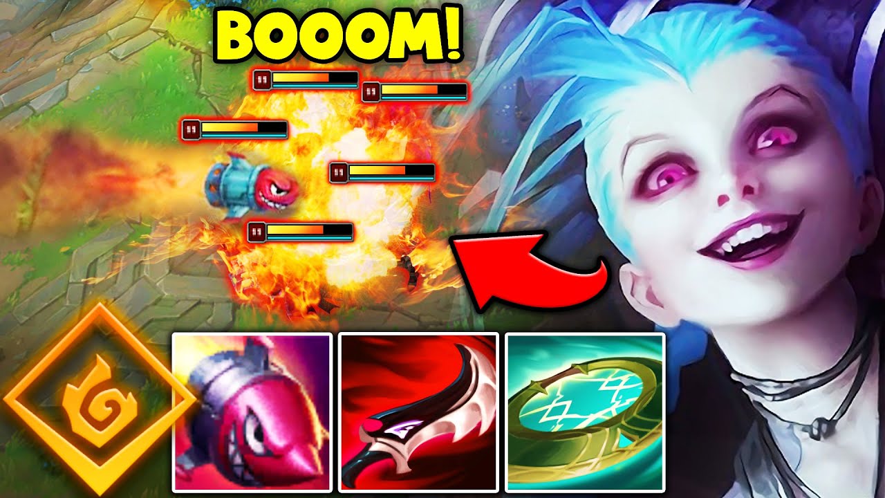 This is what happens when Sniper Jinx gets Infernal Soul... (MY ULTS ...