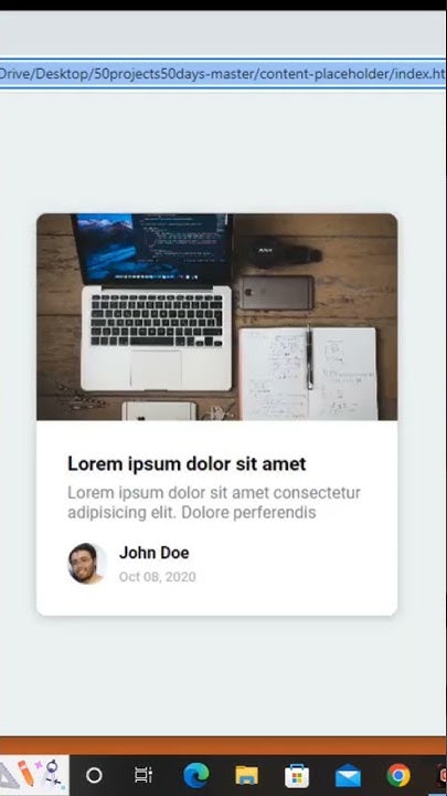 Responsive content placeholder - Skeleton Loading like Facebook ...