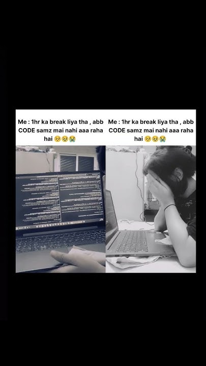 badam ke bhi bas ka nahi hai ye 🥹🥹#engineeringlife #coding #coder - YouTube