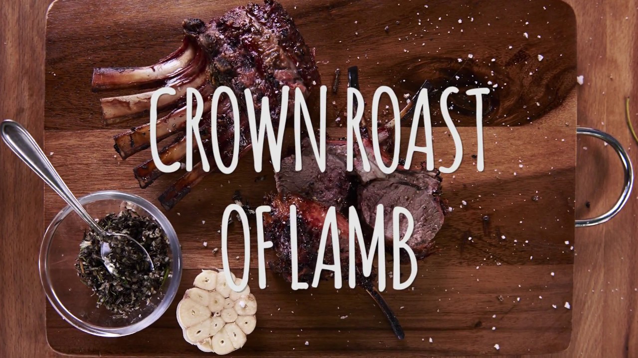 Crown Roast of True Aussie Lamb - YouTube