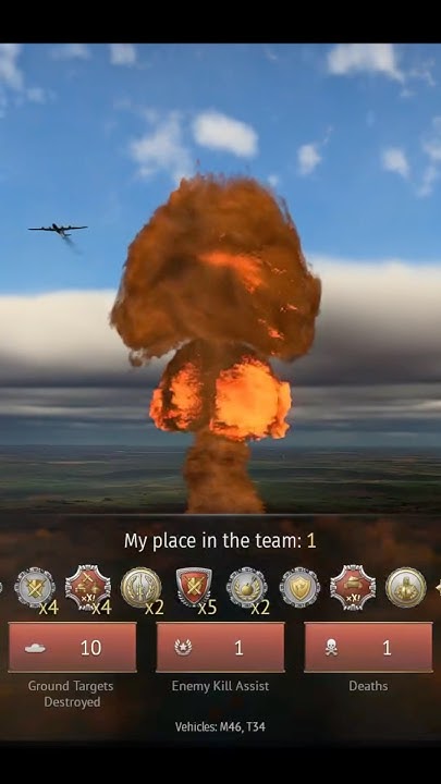 my second nuke!! #warthunder - YouTube
