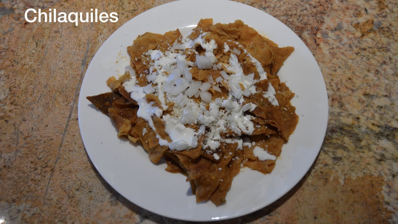 Chilaquiles Recipe - YouTube