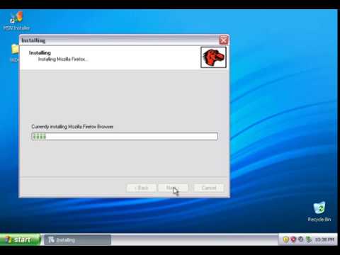 Installation de Mozilla Firefox 0.8 sur Windows XP x64 - YouTube