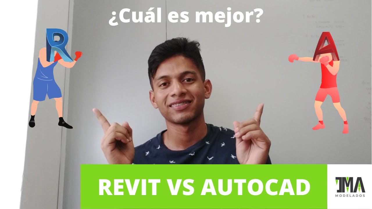 Revit vs AutoCAD, ¿Cuál es el mejor? ¿Cuál usar?//Diferencias entre ...