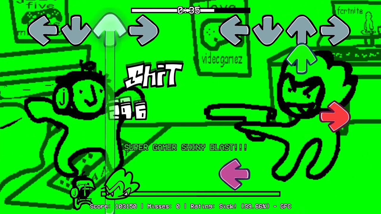 FNF SH*TTLY: DEFINITIVE EDITION - ia ma gamer shiny (Composed by Amy ...