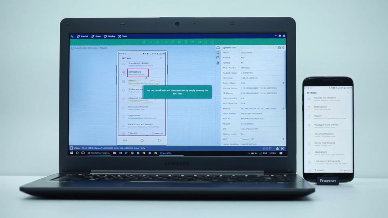 controlling smartphones from my PC - YouTube