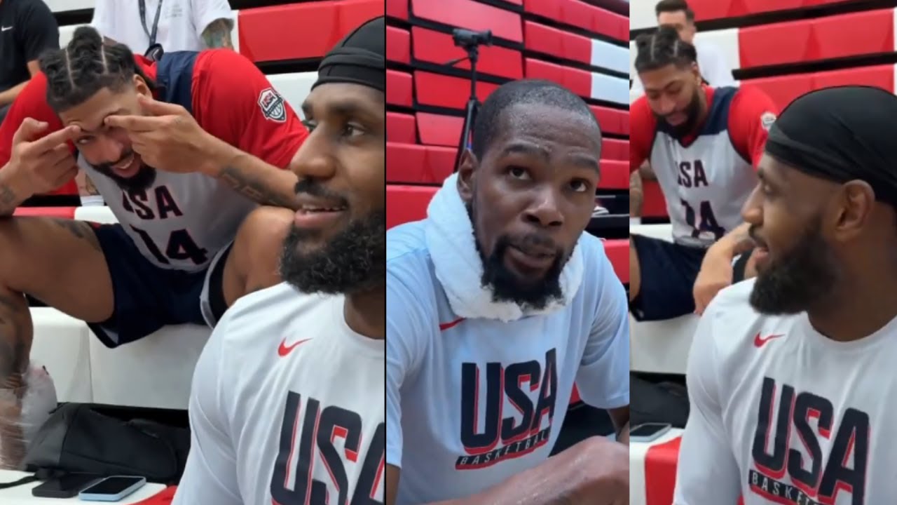 LBJ, STEPH, & KD TROLLS AFTER TEAM USA REVEALS THE BEST NICKNAMES - YouTube