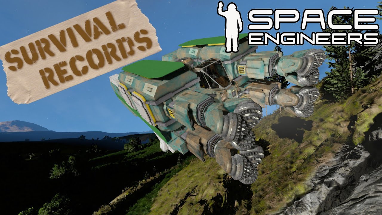 Survival Records, Space Engineers "Extended Survival" Modpack - YouTube