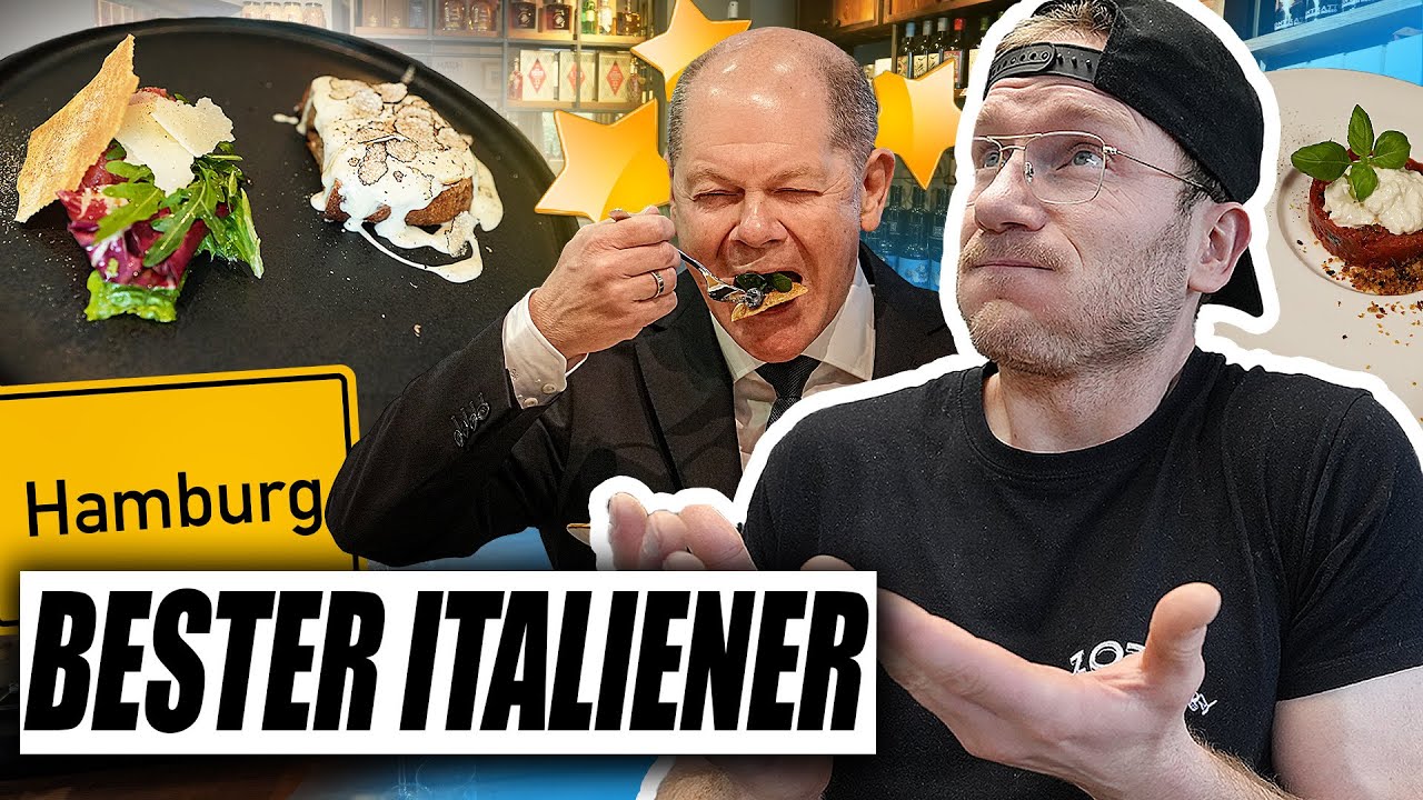 HIER ISST OLAF SCHOLZ - HAMBURGS BESTER ITALIENER! - YouTube