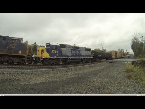 CSX YN2 GP38-2 (CSX Q384) - YouTube