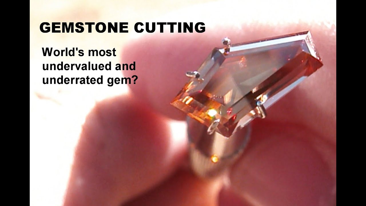 GEMSTONE CUTTING - World's most undervalued and underrated gem? - YouTube