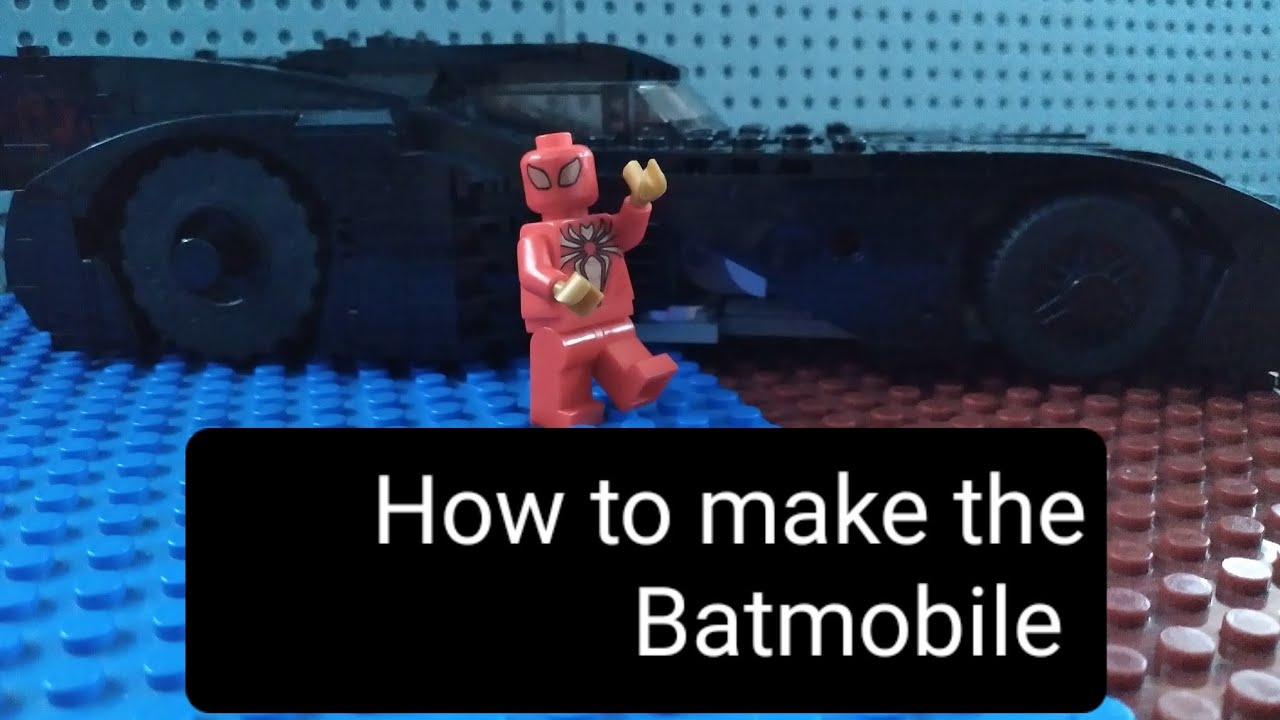 how to Lego Batmobile from Batman the animated series build by ...