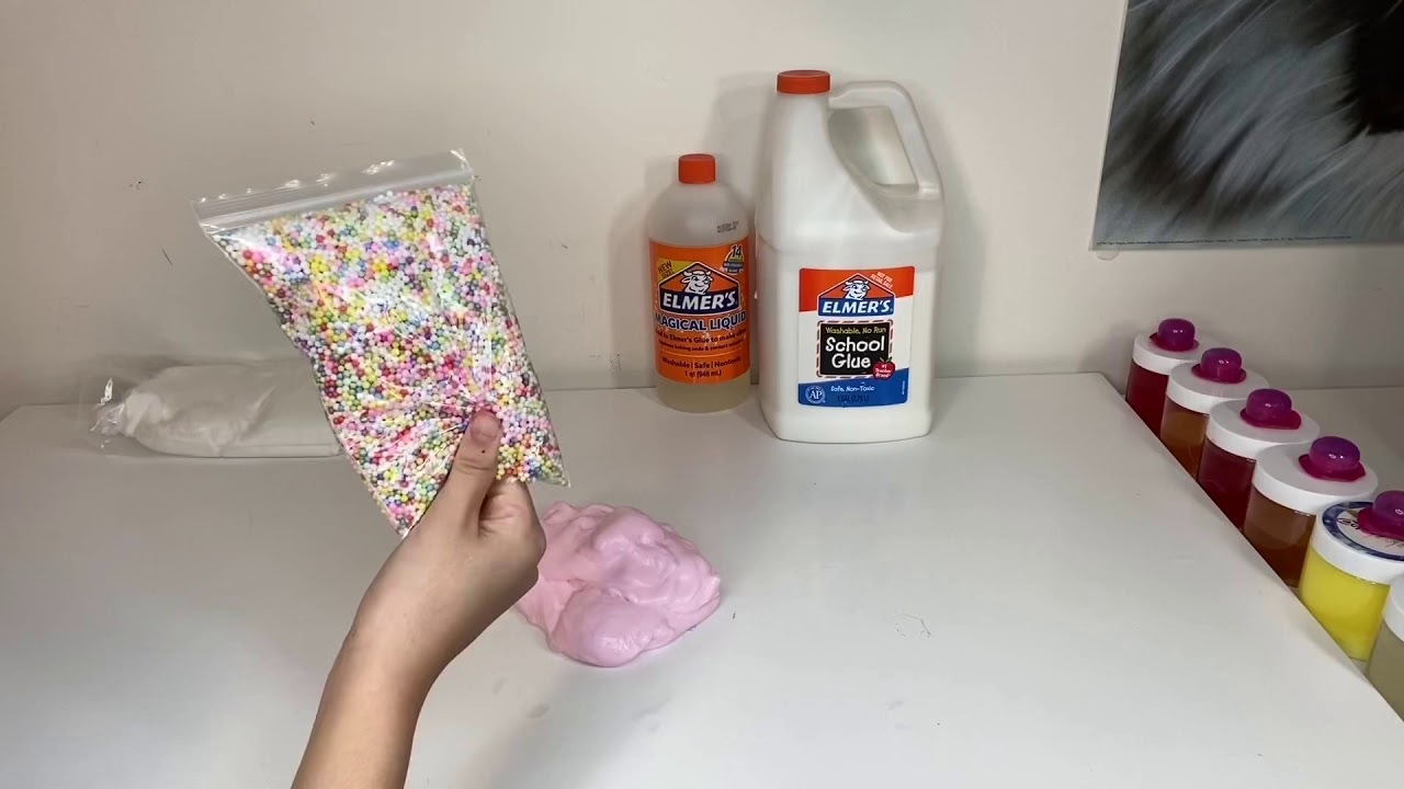 Making Butter Slime For The First Time!! ( is it a fail ?) - YouTube