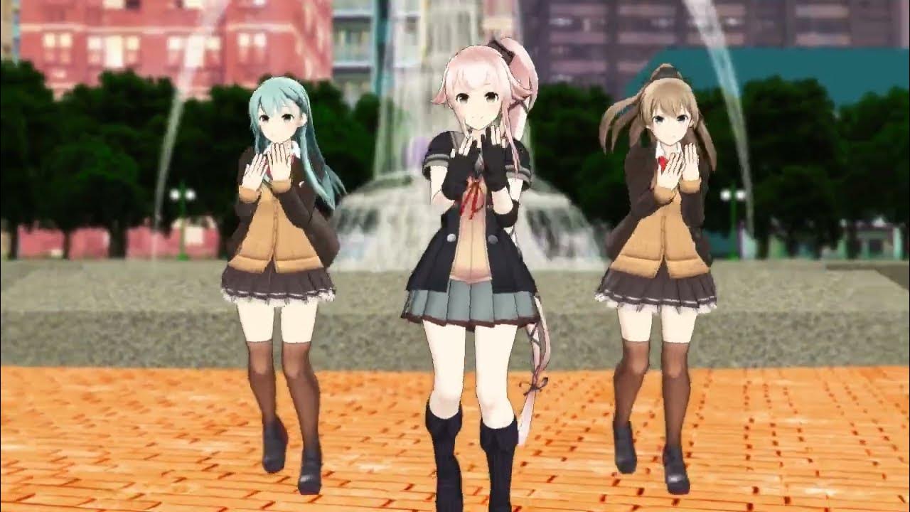 【MMD 艦これ】YAJU＆U - YouTube