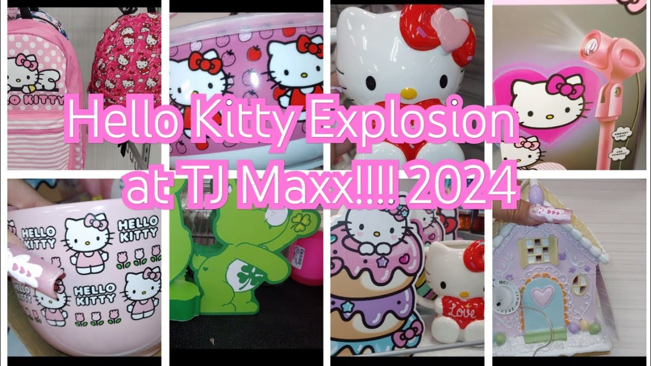 TJMAXX SHOP WITH ME 2024/HELLO KITTY EXPLOSION !!!!/NEW EASTER DECOR ...