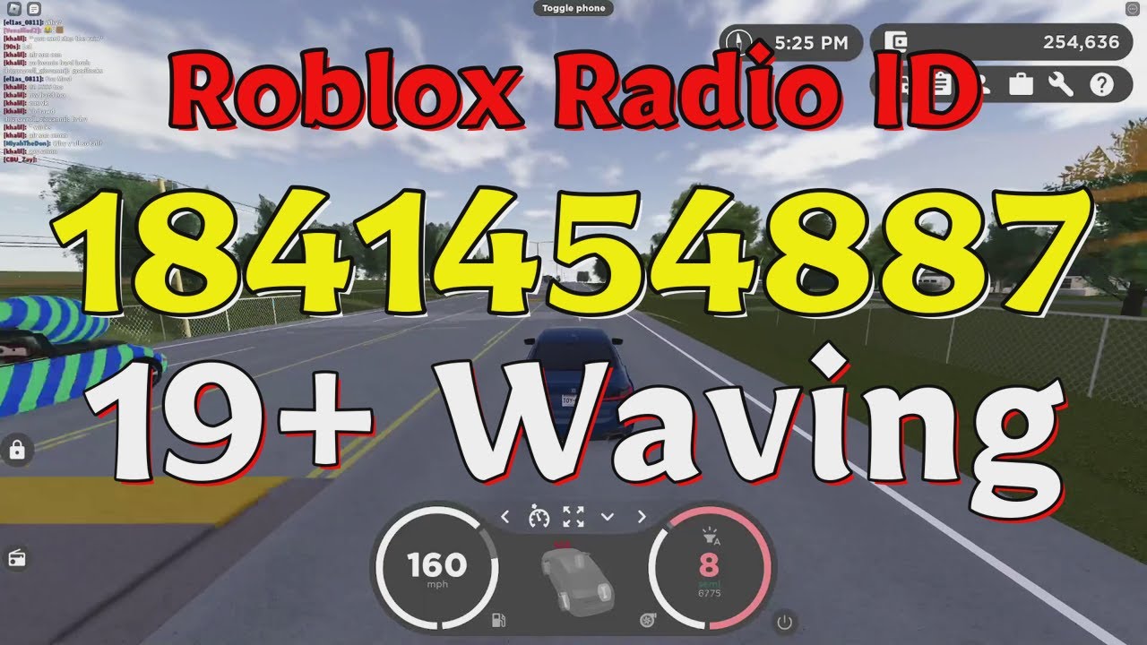 Waving Roblox Radio Codes/IDs - Roblox Live Stream - YouTube