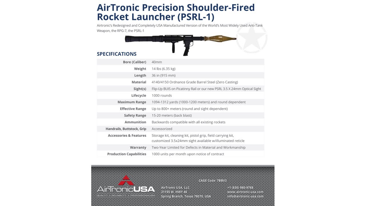 US-backed Myanmar ‘rebels’ using US-made PSRL-1 - YouTube