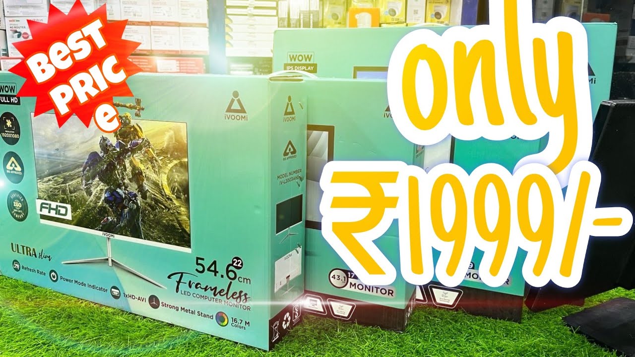 Best monitor under ₹2000/- ivoomi / 17inch / 19inch / 20,22,24,32 inch ...