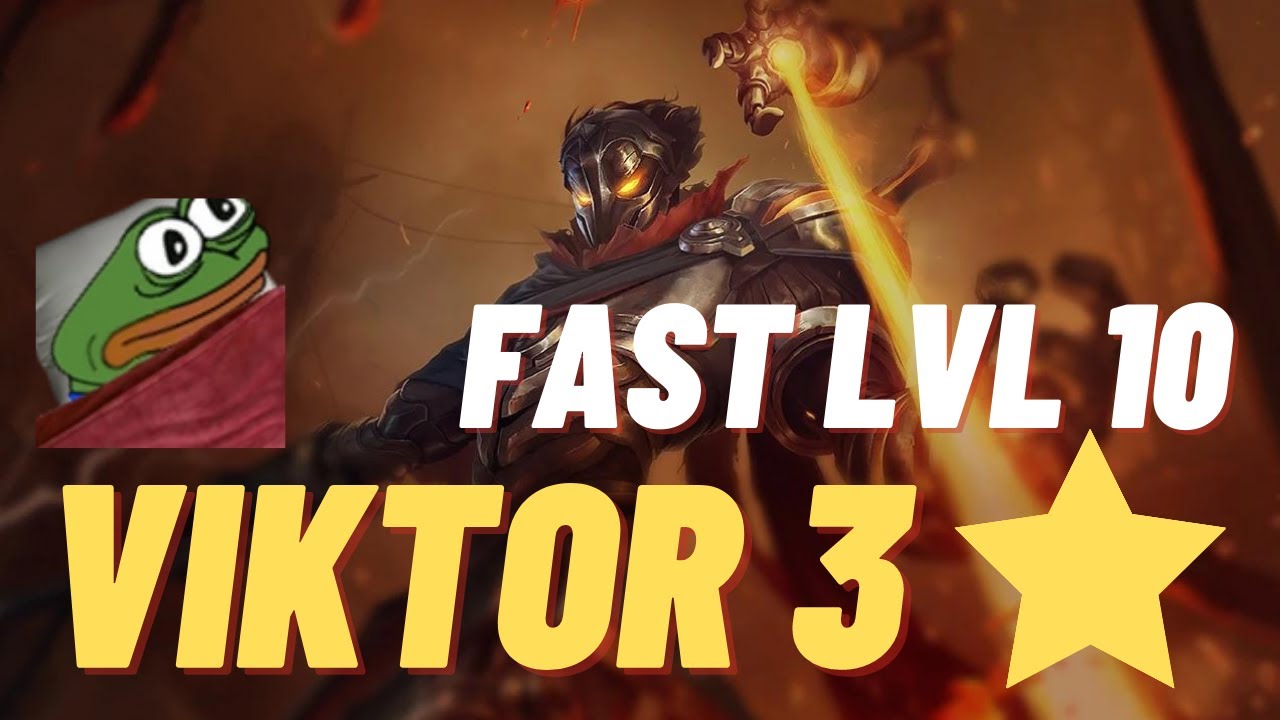 TFT GUUBUMS FAST LVL 10 VIKTOR 3 STAR | TEAMFIGHT TACTICS CLIPS - YouTube