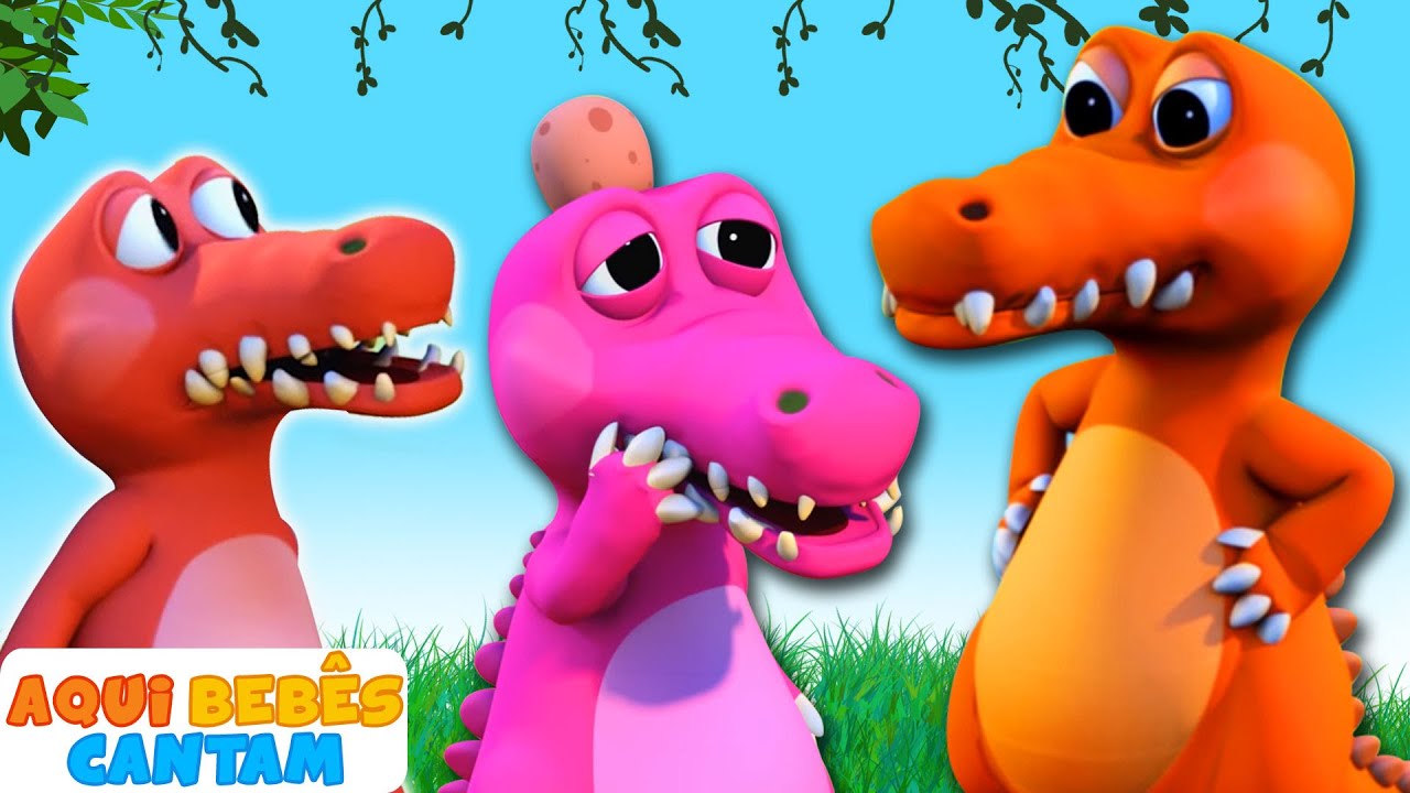 Músicas Infantis | Cinco Pequenos Crocodilos Fofos 🐊 | ABC Brazil - YouTube